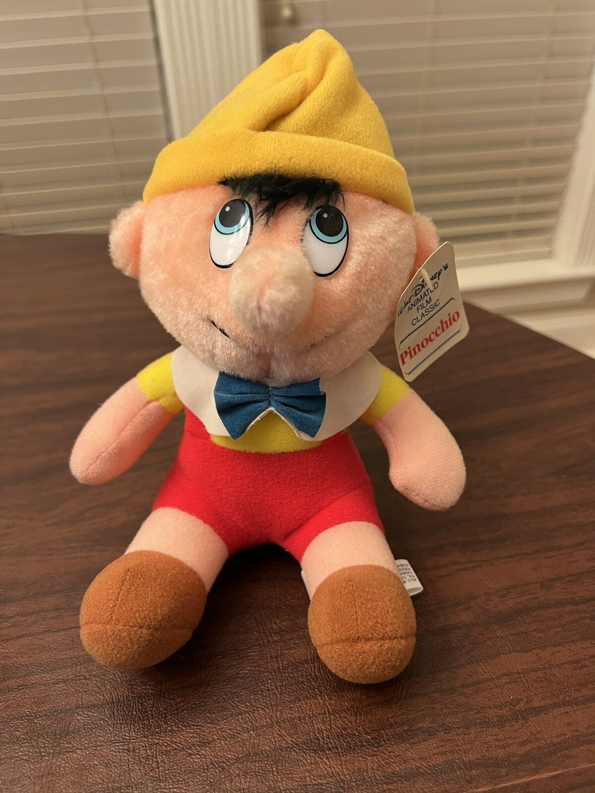 Walt Disney’s Animated Film Classic Pinocchio Vintage 8-Inch Stuffed ...