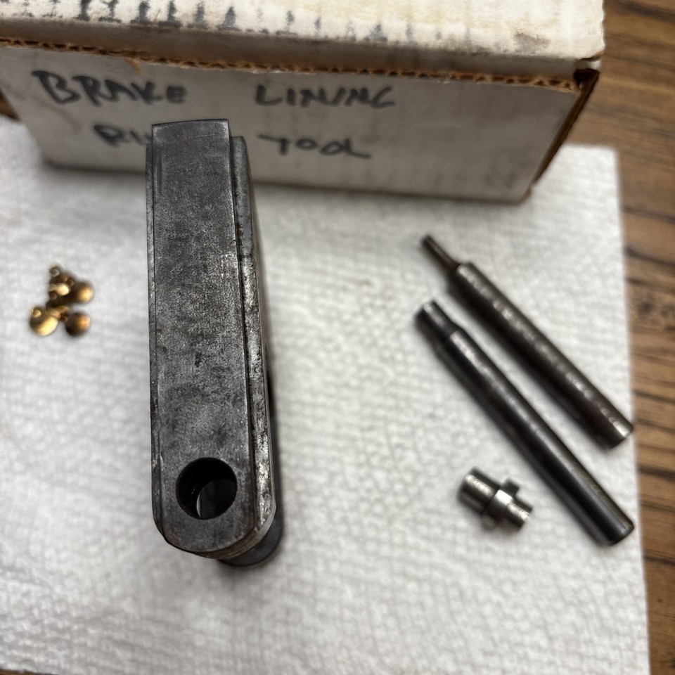 Aircraft Brake Lining Rivet Tool, Brake Shoe Lining Rivet Tool Part ...