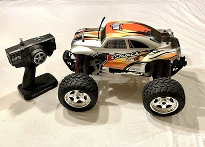 HPI e-Savage Baja TT Battery Powered RC Car w/ Controller 1:10 Scale | eBay