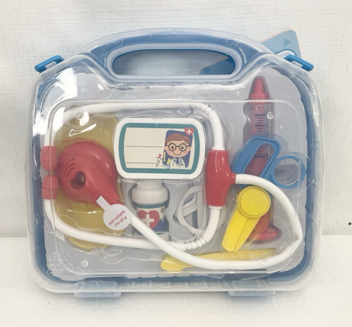 NEW Kid Connection Doctor Case 9 Piece Playset Nurse Dr Vet Medical ...