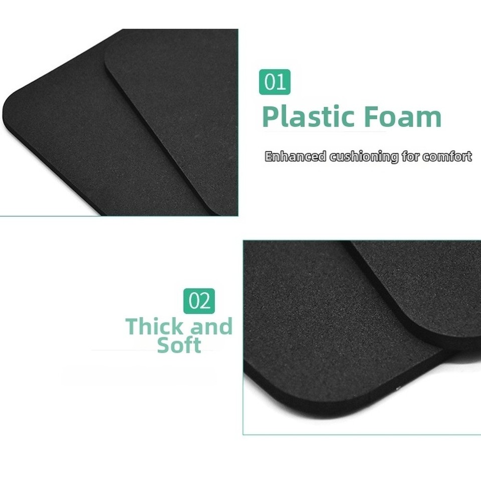 For Adults Black EVA Foam Ski Shin Guards 4PCS Knee Pads Protective ...