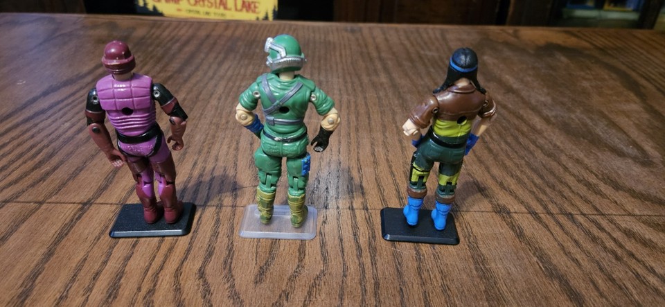 VINTAGE GI JOE ACTION FIGURES ORIGINAL WITH STANDS!!! | eBay
