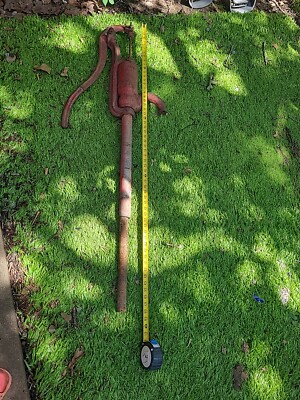 Antique Large F. E. Myers Hand Crank 58" Water Well Pump Cast Iron ...