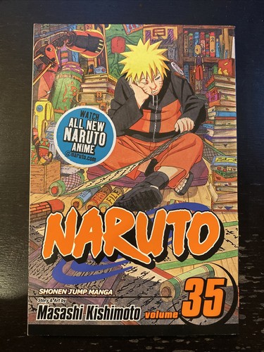Naruto Manga Volume 35 (English Paperback) NEW AND PRISTINE CONDITION ...