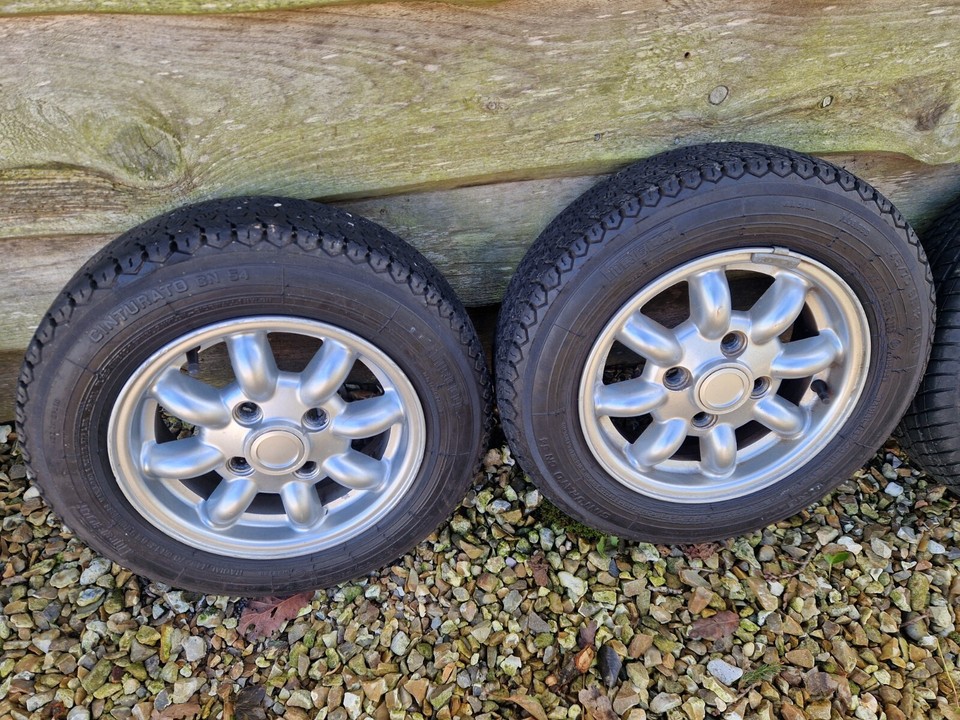 Classic Mini Alloy wheel with tyres | eBay UK