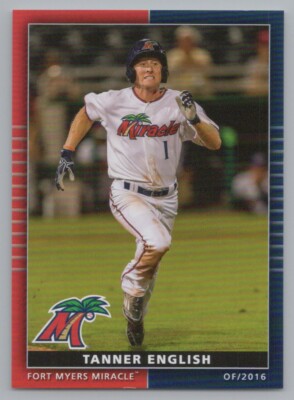 Tanner English 2016 Grandstand Fort Myers Miracle Twins Minor League | eBay