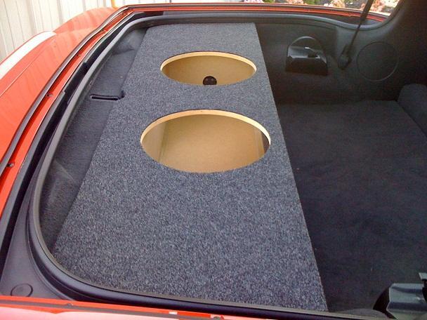 for 2005-2013 Chevy Corvette C6 - Custom Sub Box Subwoofer Speaker ...