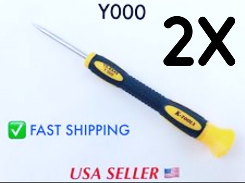 2 Pack iPhone 8 Plus Screwdrivers Y000 0.6mm Triwing Tripoint ...