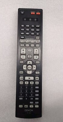 ⭐️See Video~DENON RC-1156 AV RECEIVER GENUINE REMOTE All Buttons IR ...