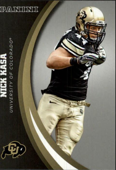 2016 Panini Colorado Buffaloes - Nick Kasa #25 Silver for sale online ...