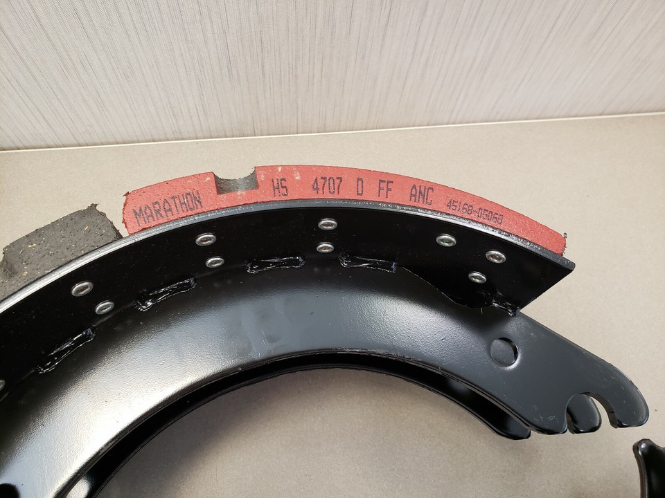 4707QP BRAKE SHOE & LINING KIT + HARDWARE | eBay