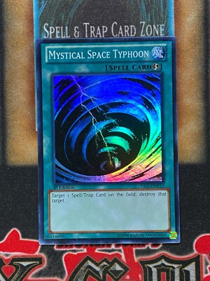 Yugioh Mystical Space Typhoon YS13-ENV12 Super Rare 1st Ed NM | eBay