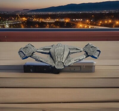 3d printed star trek ships Inquiry class starship-8 Inches- Grey | eBay