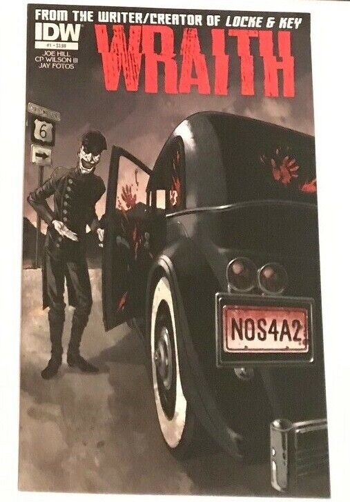 THE WRAITH # 1 NOS4A2 AMC TV 2013 JOE HILL STEPHEN KING 1ST APP CHARLIE ...