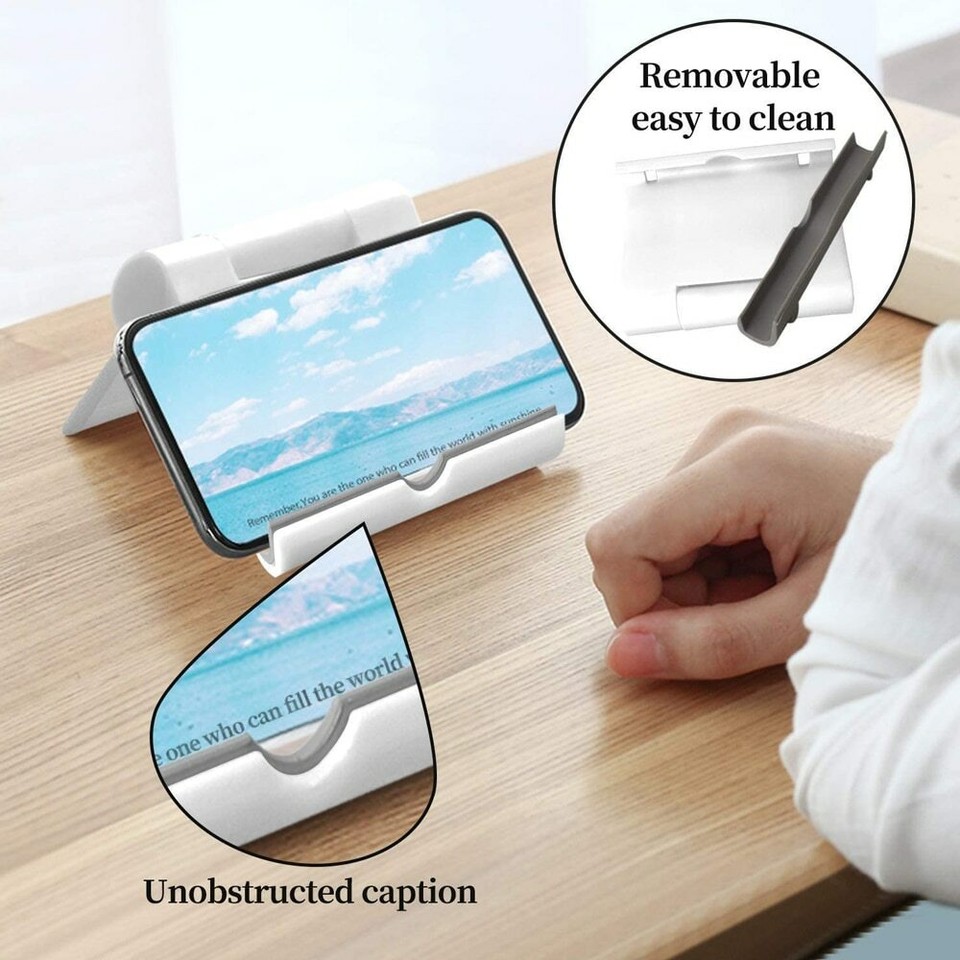 2-Pack For Universal Foldable Cell Phone Tablet Desk Stand Holder Mount ...