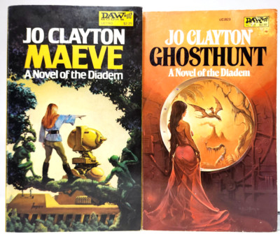 JO CLAYTON #4 Maeve, #7 Ghosthunt (Diadem) Daw - small pb lot | eBay ...