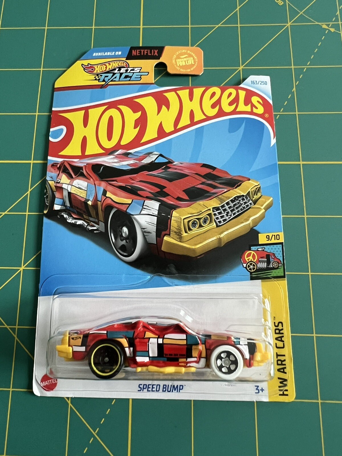 2024 HOT WHEELS SPEED BUMP CRUSHED CAR ‘84 OLDSMOBILE HW ART CARS 9/10 ...