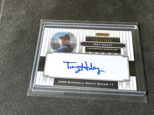 Trey Haley 2008 Razor Signature Series Autograph Auto 0211/1499 | eBay