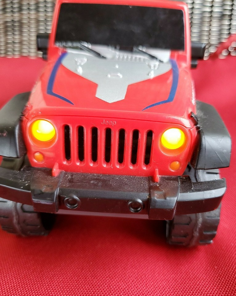 ROAD RIPPERS JEEP WRANGLER RUBICON OFF ROAD CREW-RED&BLACK W/LIGHTS ...