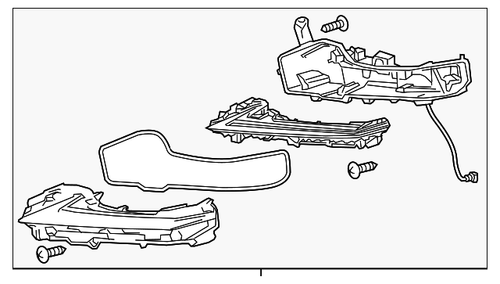 Genuine Lexus Daytime Run Lamp 81620-78080 for sale online | eBay