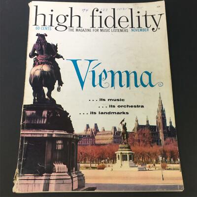 VTG High Fidelity Music Magazine November 1959 - Vienna Music and ...