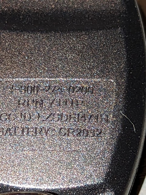 Viper Keyless Remote Start Alarm Fob Ezsdei471h RPN 7111V for sale ...