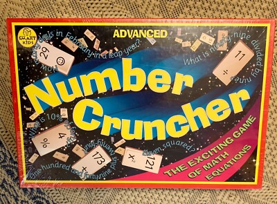 Number Cruncher Game Math Equations Percent Division Multiplication ...