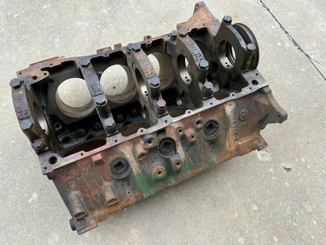 Ford Boss 429 Engine Block With Main Caps C9ae-e Feb-70 Build Date for ...