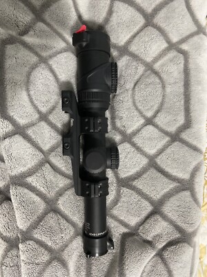 Trijicon AccuPoint 1-6x24 BAC Red Triangle Post Reticle 30mm - TR25-C ...