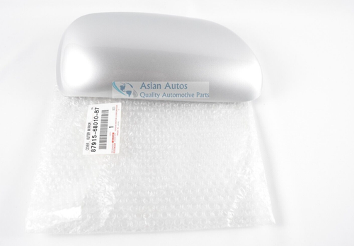 TOYOTA PRIUS 04-09 OUTER RH PASS MIRROR COVER SILVER 87915-68010-B7 OEM ...