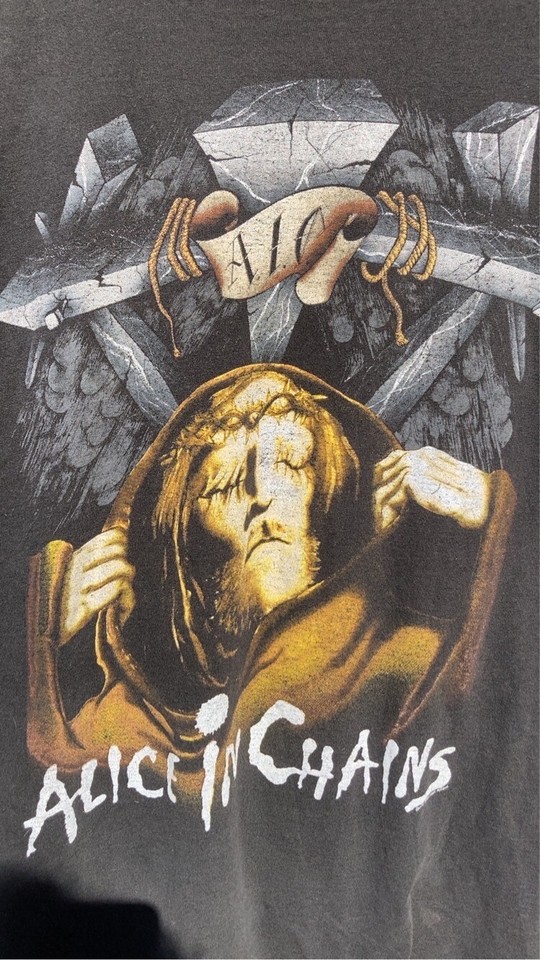 Vintage Alice In Chains Bleed The Freak Grunge Band Tee XL | eBay