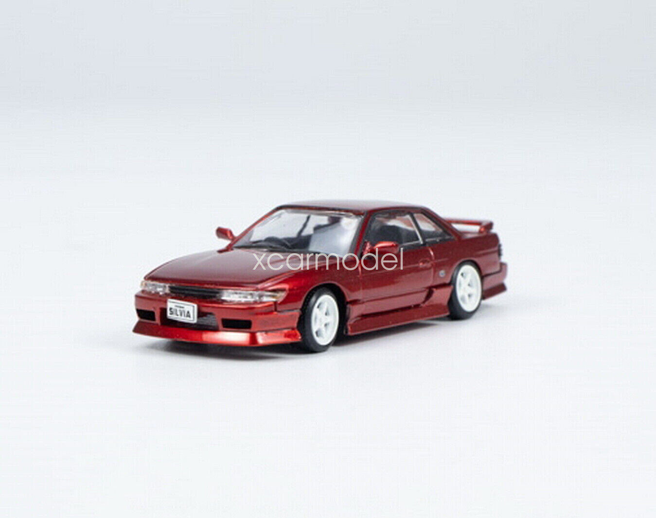 BMC 1/64 Scale Nissan Silvia S13 Red Diecast Car Model Toy Collections ...