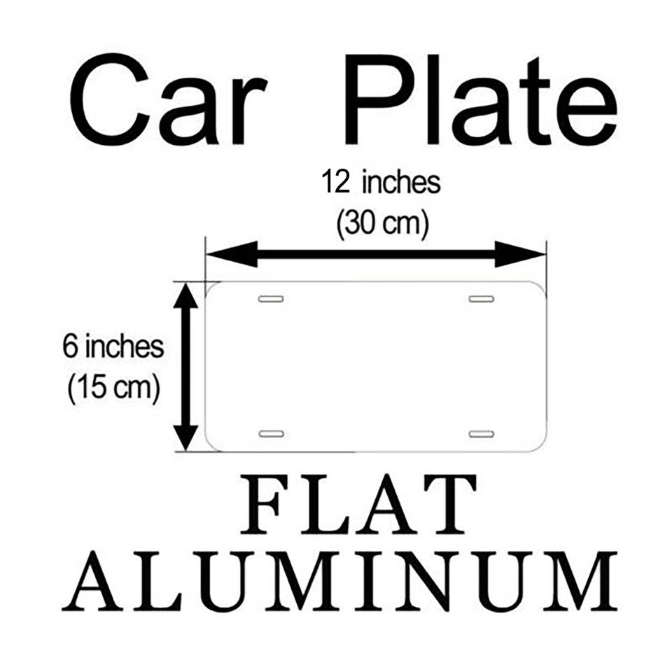 Frankenstein Aluminum Novelty Car License Plate | eBay