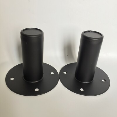 2 Reinforced DJ/PA Metal Tripod Speaker Stand Mounting Internal Adapter ...