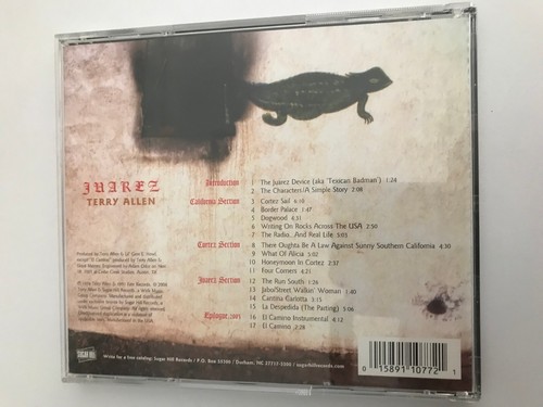 Juarez by Terry Allen (CD, 2004) for sale online | eBay