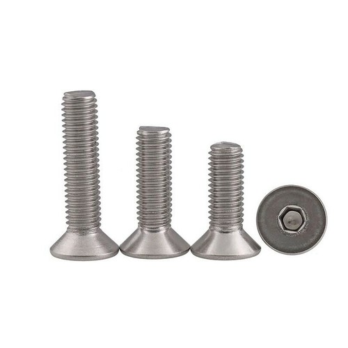 M3~M10 316 stainless steel Countersunk hexagon socket screws DIN7991 flat head | eBay