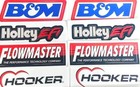 Lot of 4 PAIRS Classic Holley Racing Decals Stickers NHRA Cabinets ...