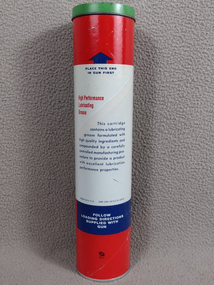 Vintage AMOCO High Performance Lubricating Grease Tube Super Permalube ...