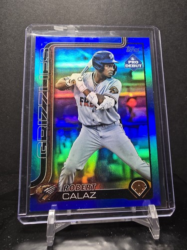 1114144 - 2025 Topps Pro Debut ROBERT CALAZ Blue Foil /150 #PD77 | eBay
