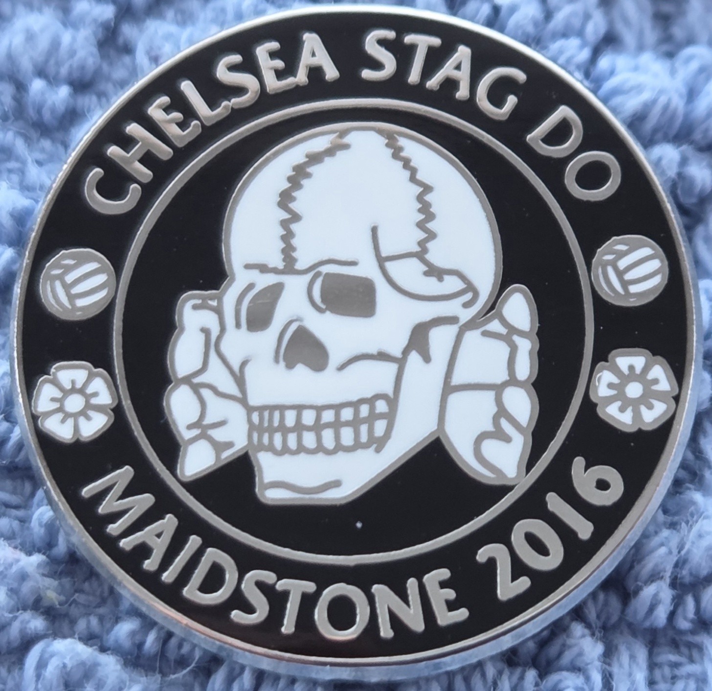 CHELSEA FC BADGE - CHELSEA HEADHUNTERS STAG DO - MAIDSTONE 2016 | eBay UK