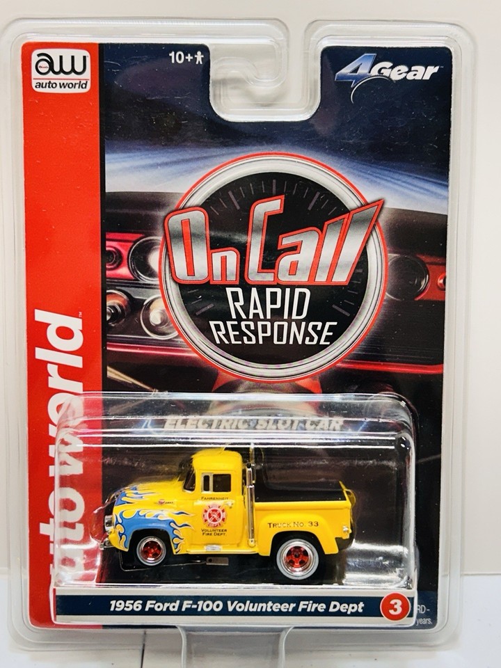 MIB 1956 Ford F100 Volunteer Fire AW On Call Rapid Response 4 Gear HO ...