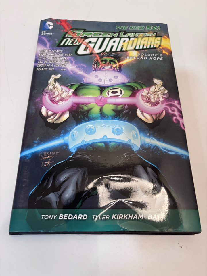 Green Lantern New Guardians Vol 2 Beyond Hope Hardcover | eBay