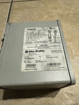 NEW Allen Bradley 1783-BMS10CA /A STRATIX 5700 ETHERNET MANAGED SWITCH ...