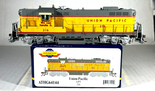 ATHEARN GENESIS HO GP9 LOCOMOTIVE NO SOUND/DCC UNION PACIFIC ATHG64144 | eBay