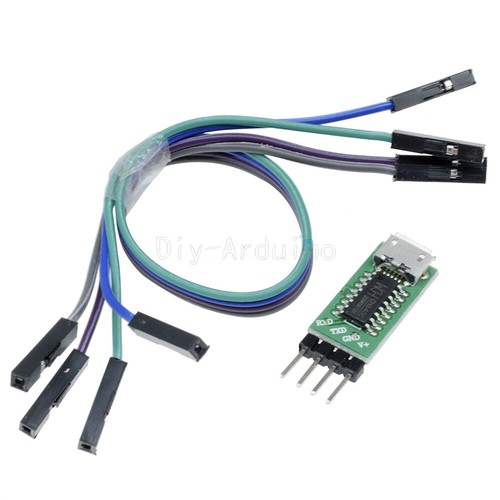 Mini CH340C Micro USB to TTL Serial Port STM32 51 5V 3.3V Replace ...