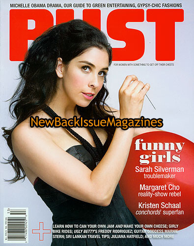 Bust 9/08,Sarah Silverman,Margaret Cho,Michelle Obama,Juliana Hatfield ...