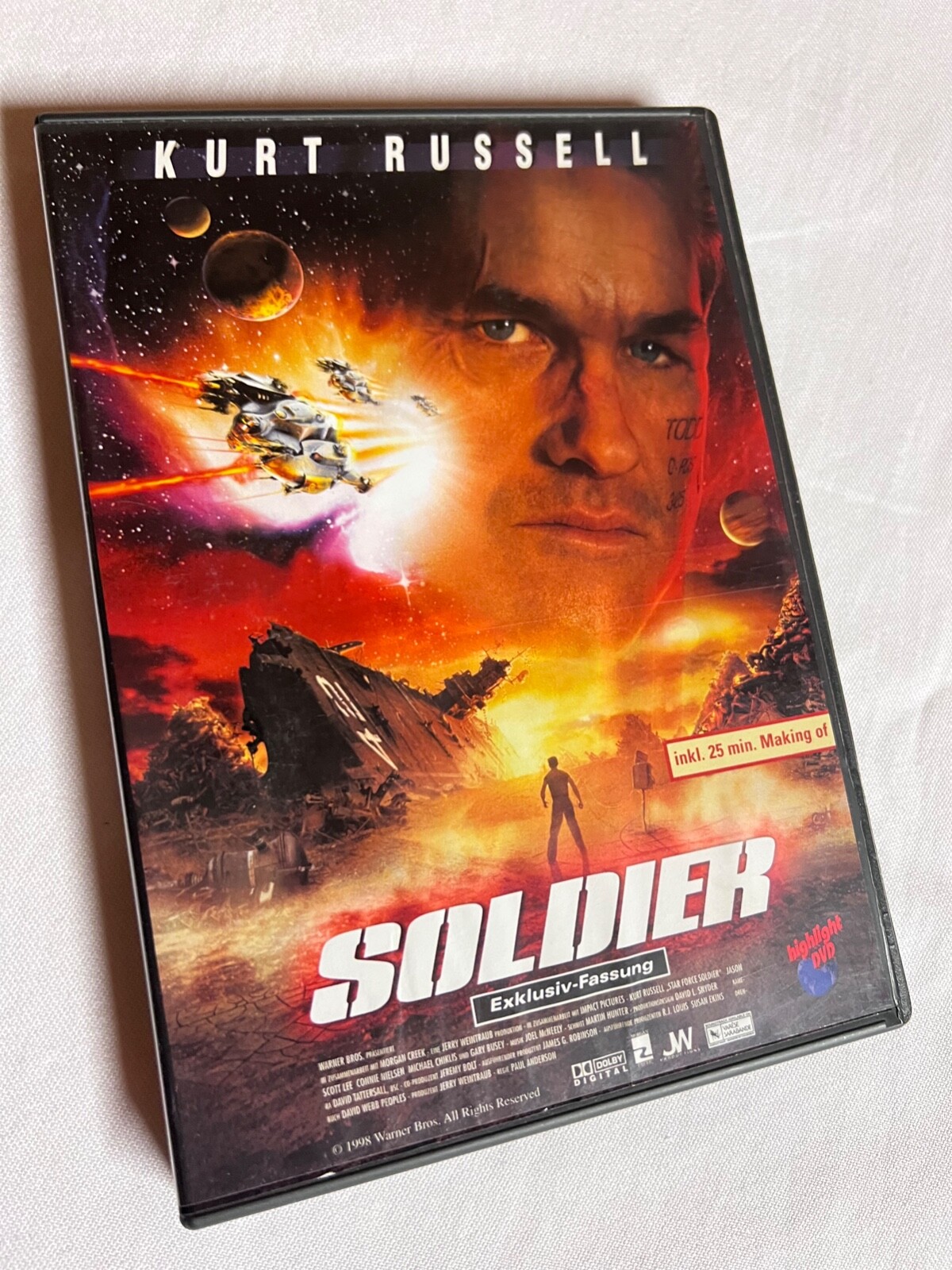 Soldier - Kurt Russel | DVD 267 | eBay