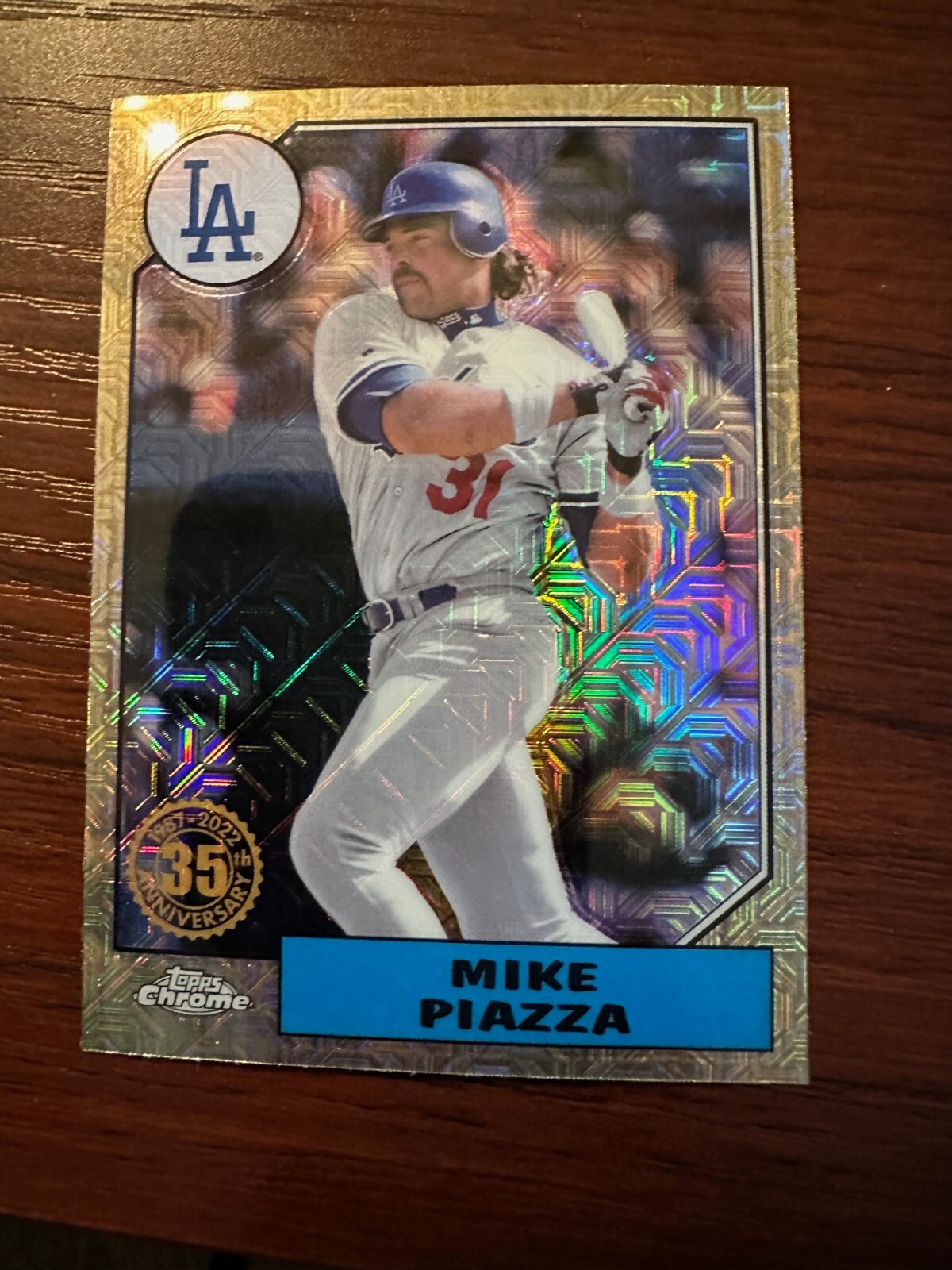2022 Topps Update Series MIKE PIAZZA #T87C-31 Silver Pack 1987 Chrome ...