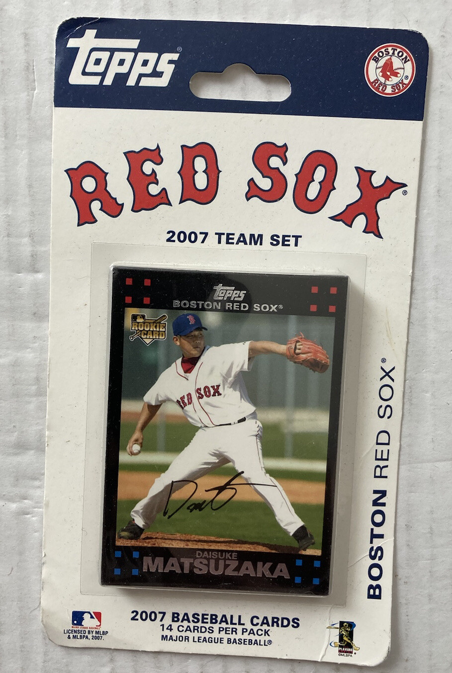 2007 Topps Boston Red Sox Team Set Dice Ks Rookie | eBay