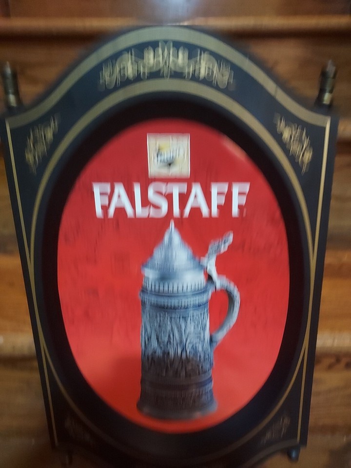 Vintage Falstaff Beer Sign - 70's | eBay